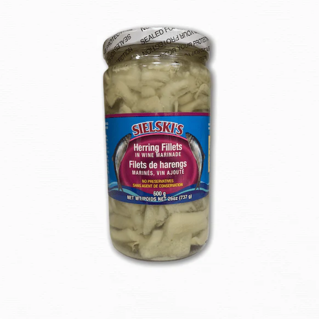 Sielski’s Herring Fillets in Wine – Food Depot Toronto