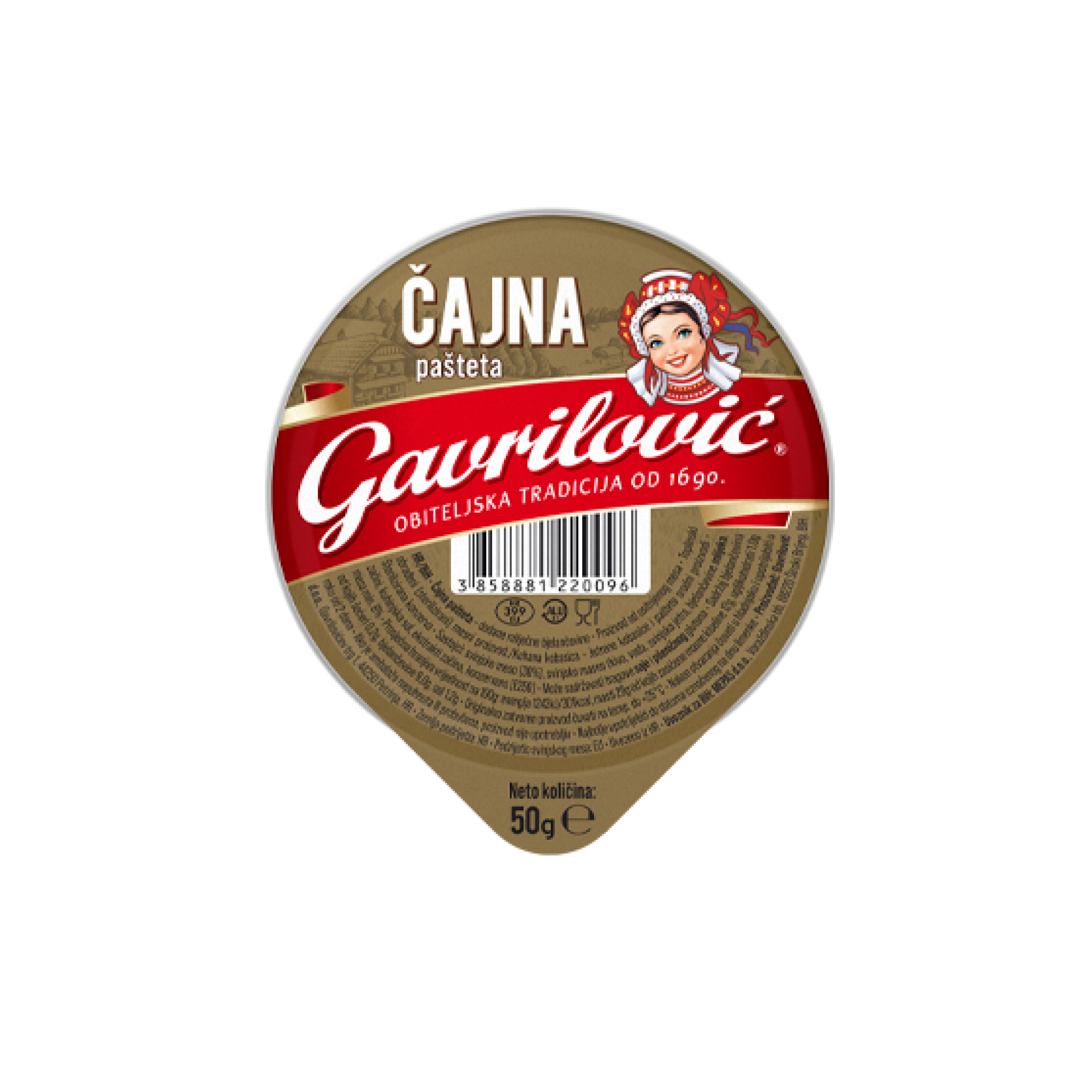 Gavrilović Tea Time Pork Liver Pâté 50g – Food Depot Toronto