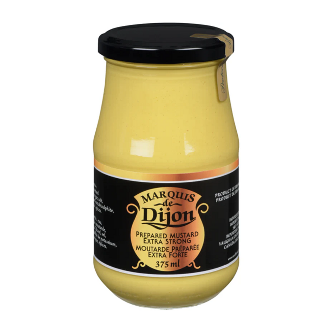 Marquis de Dijon Extra Strong Prepared Mustard 375ml – Food Depot Toronto