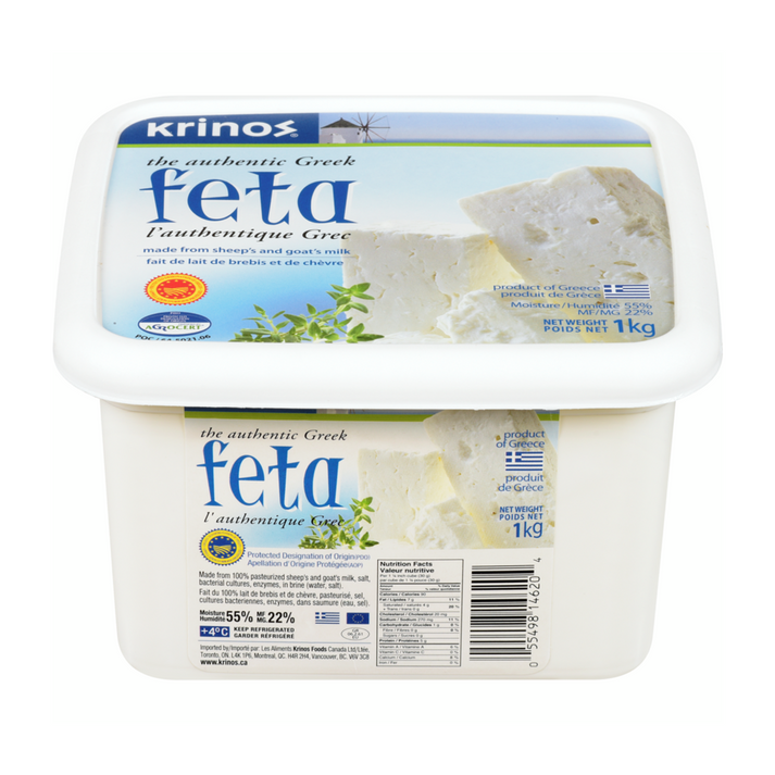 Authentic Greek Sheep's Milk Feta 200g – Food Depot Toronto