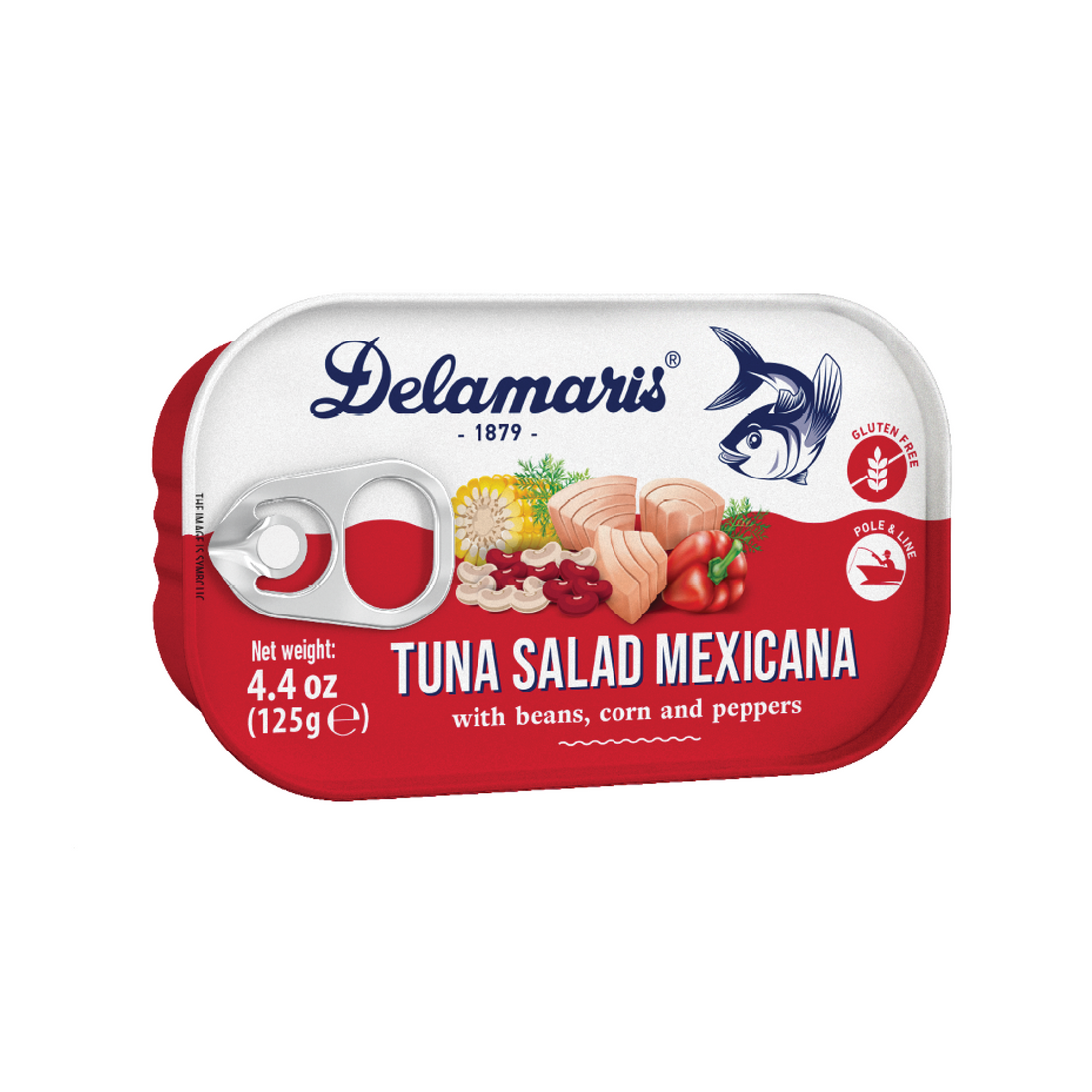 Delamaris Tuna Salad Mexicana 125g – Food Depot Toronto