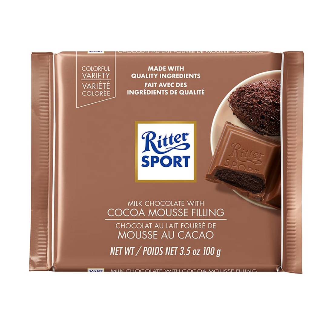 Ritter Sport Cocoa Mousse 100g – Food Depot Toronto