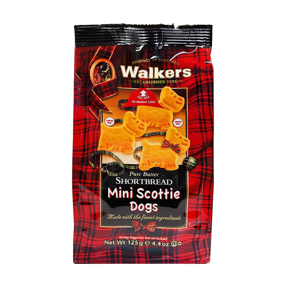 Walkers Mini Scottie Dogs Pure Butter Shortbread 125g – Food Depot Toronto